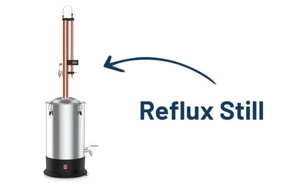 Reflux still vs pot still (DIY) for beginners - EXPLAINED